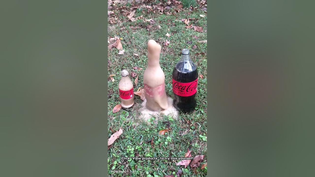 Three Sizes Coke vs Mentos Science Experiments - YouTube
