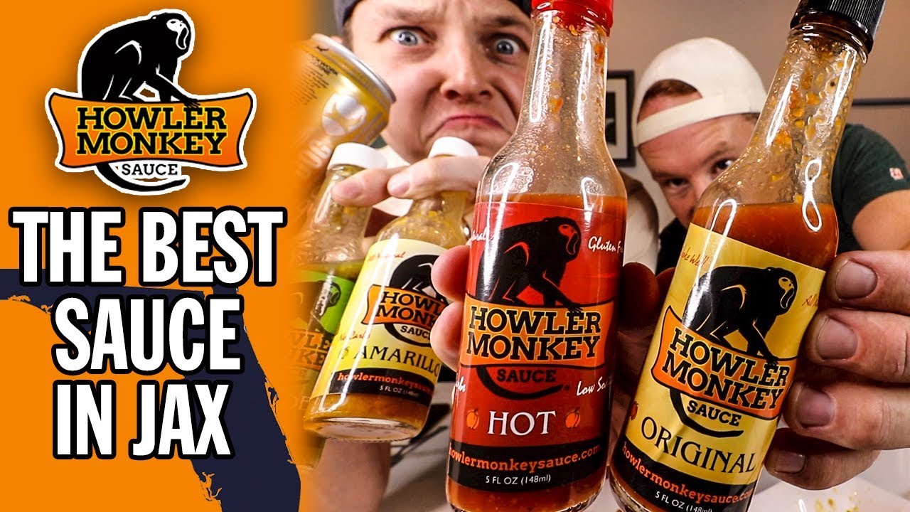 Eating Jacksonville's Best Hot Sauce with Chicken Wings - YouTube