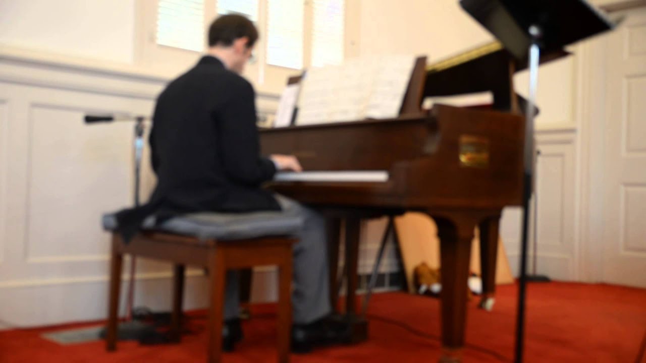 Justin Sturz plays "My Tribute" First Baptist Church Farmville NC - YouTube