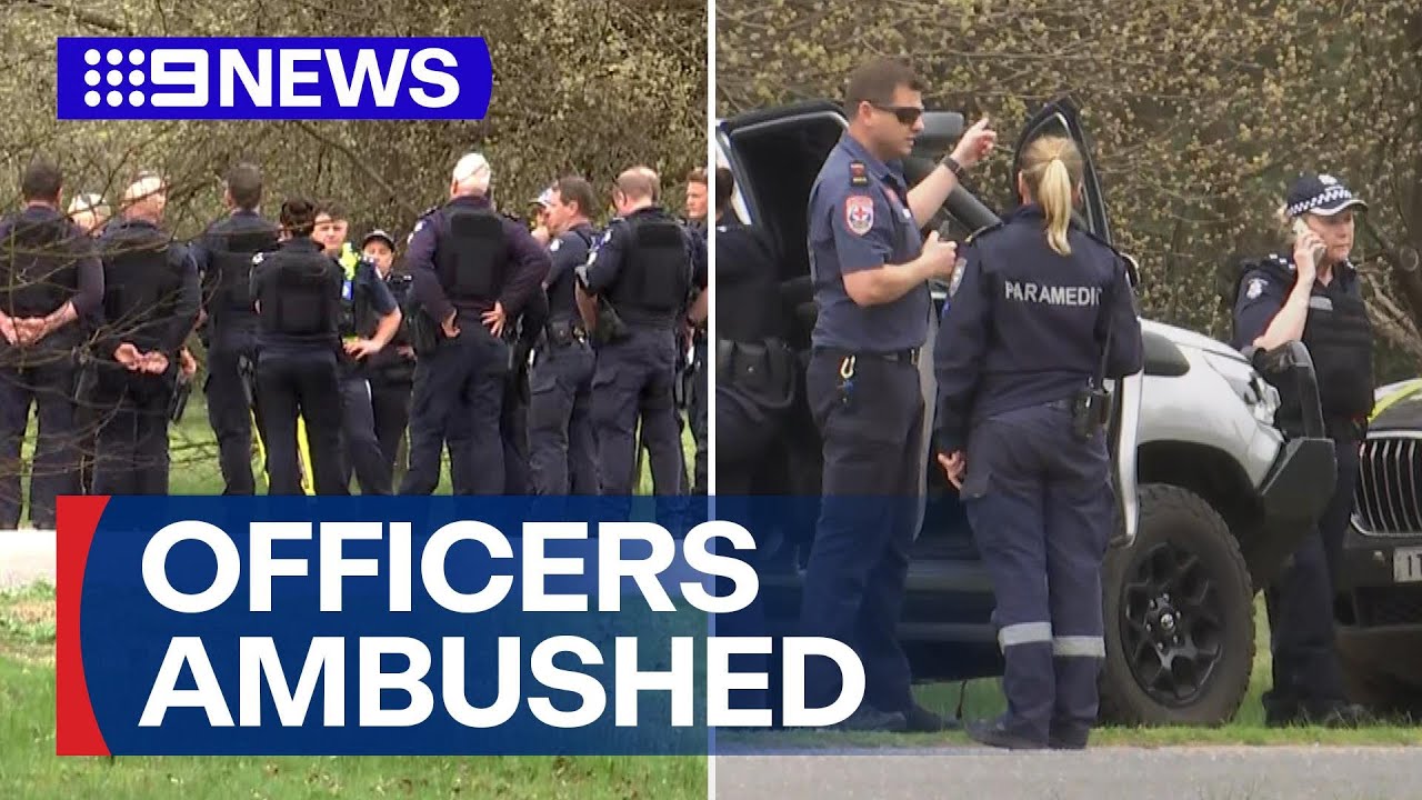 Two officers killed and one injured in a shooting in Porepunkah | 9 ...