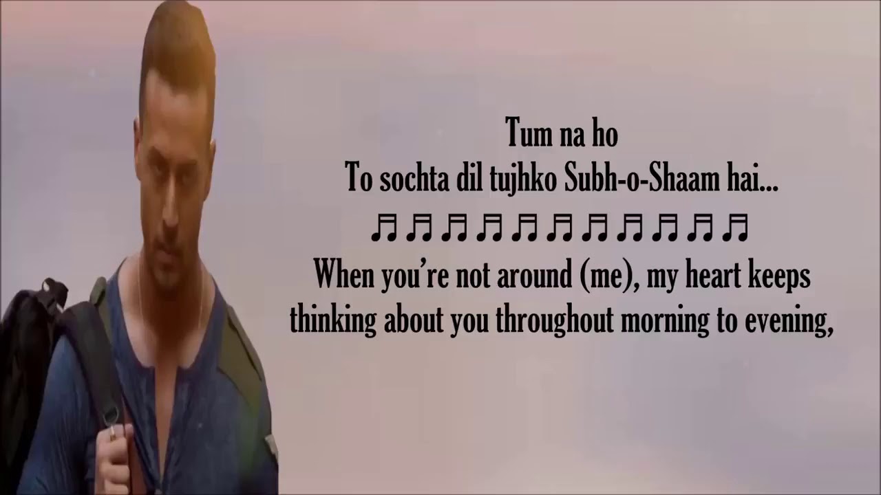 Lo Safar Lyrics Baaghi 2 2018 Jubin Nautiyal Lyrics With English ...