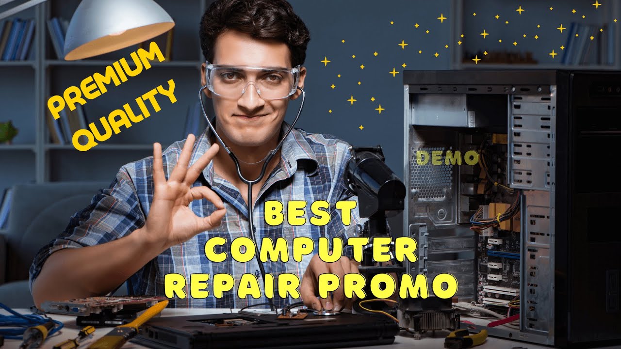 Computer Repair Service Animated Promo Video AD | Best Computer or ...