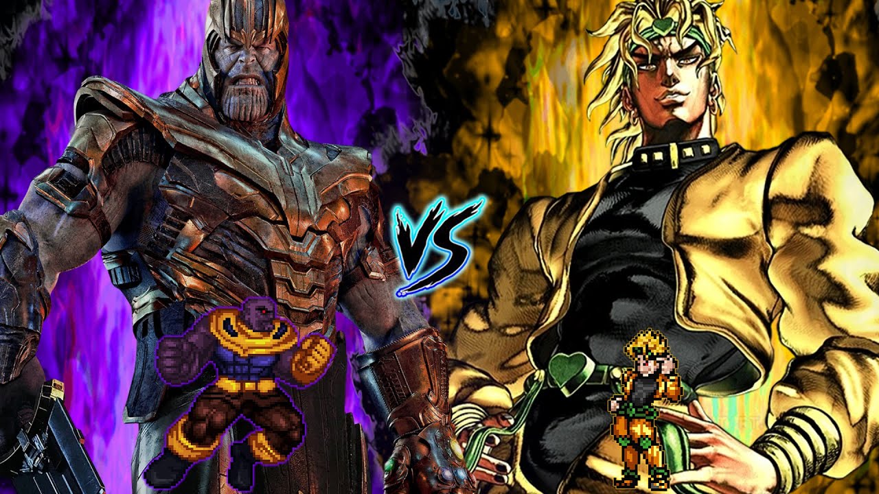 ACCURATE COSMIC THANOS VS DIO WN - YouTube