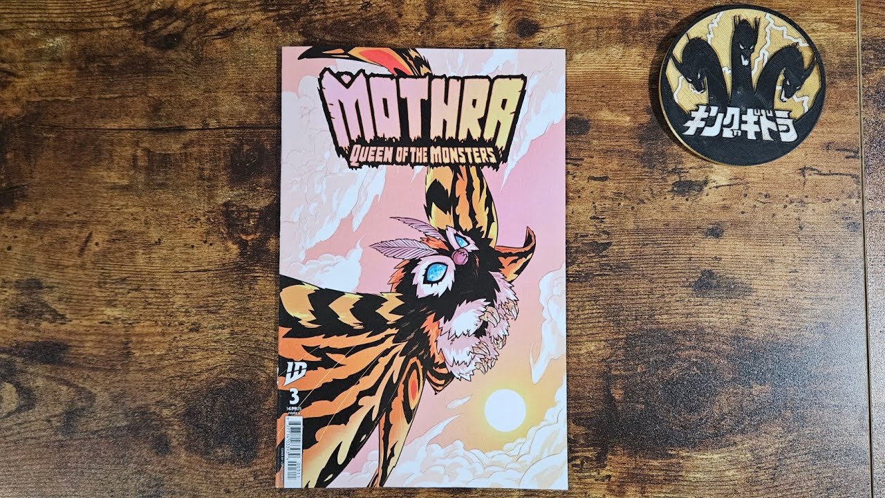 Mothra Queen of the Monsters issue 3 - Comic Review - YouTube