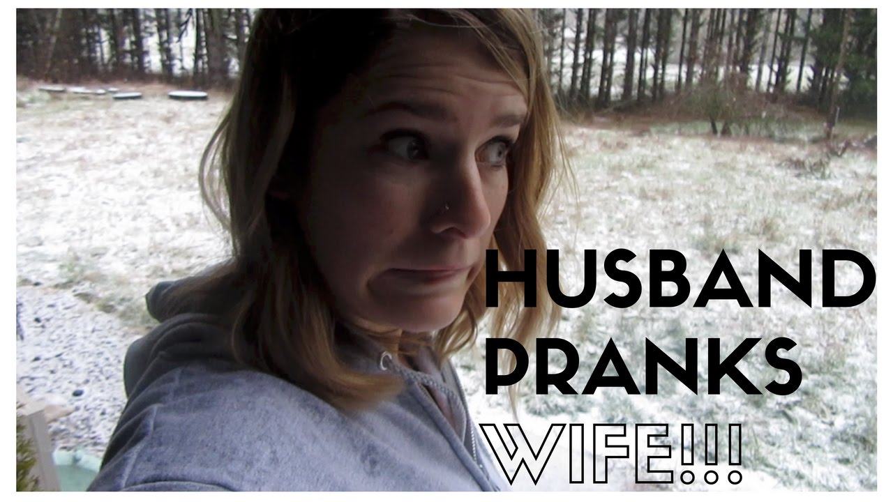 People Getting Scared | Husband Scares Wife - YouTube