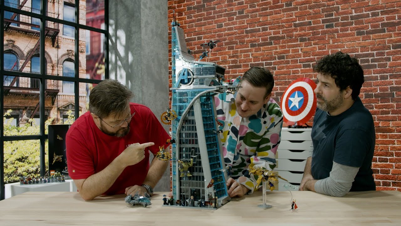 LEGO Marvel Super Heroes Avengers Tower | Designer Video - YouTube