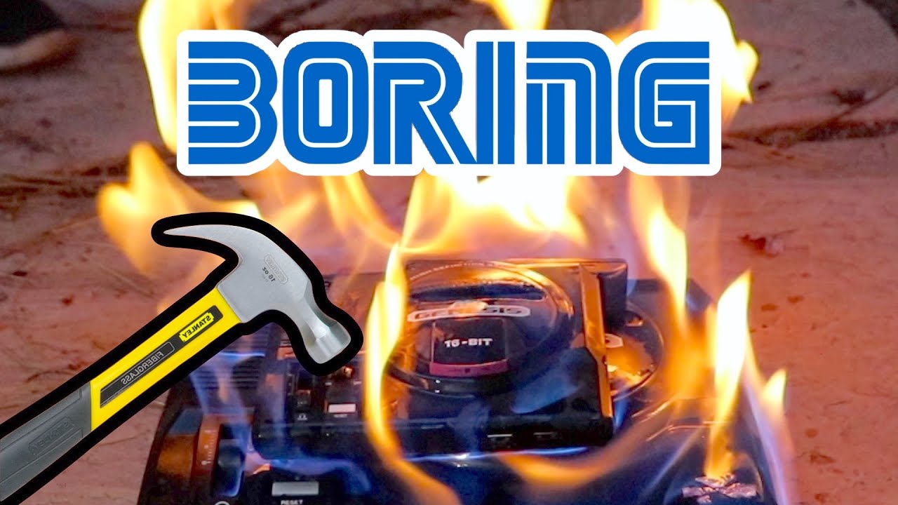 Bored Smashing - SEGA GENESIS MINI - YouTube