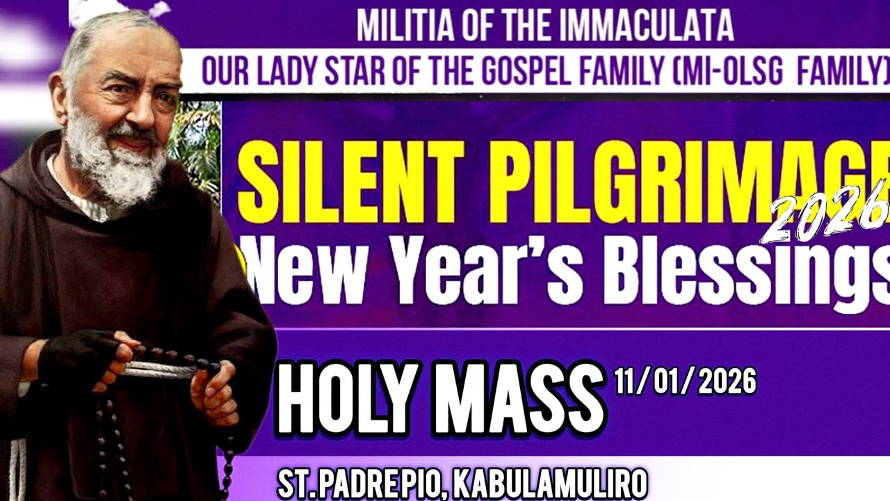 HOLYMASS WITH MI-OLSG FAMILY -SILENT PILGRIMAGE @ST.PADRE PIO SHRINE ...