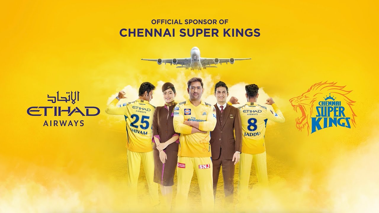 Chennai Super Kings | Etihad Airways - YouTube