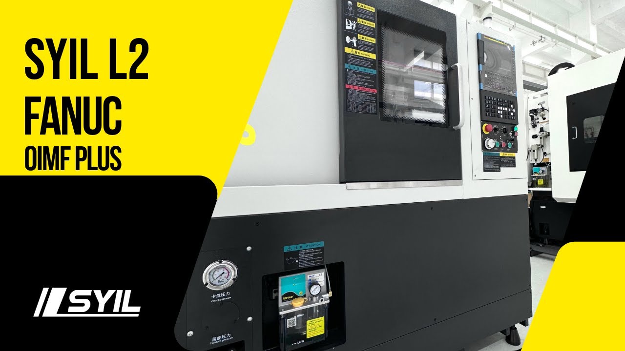 SYIL L2 FANUC 0iMF Plus - YouTube