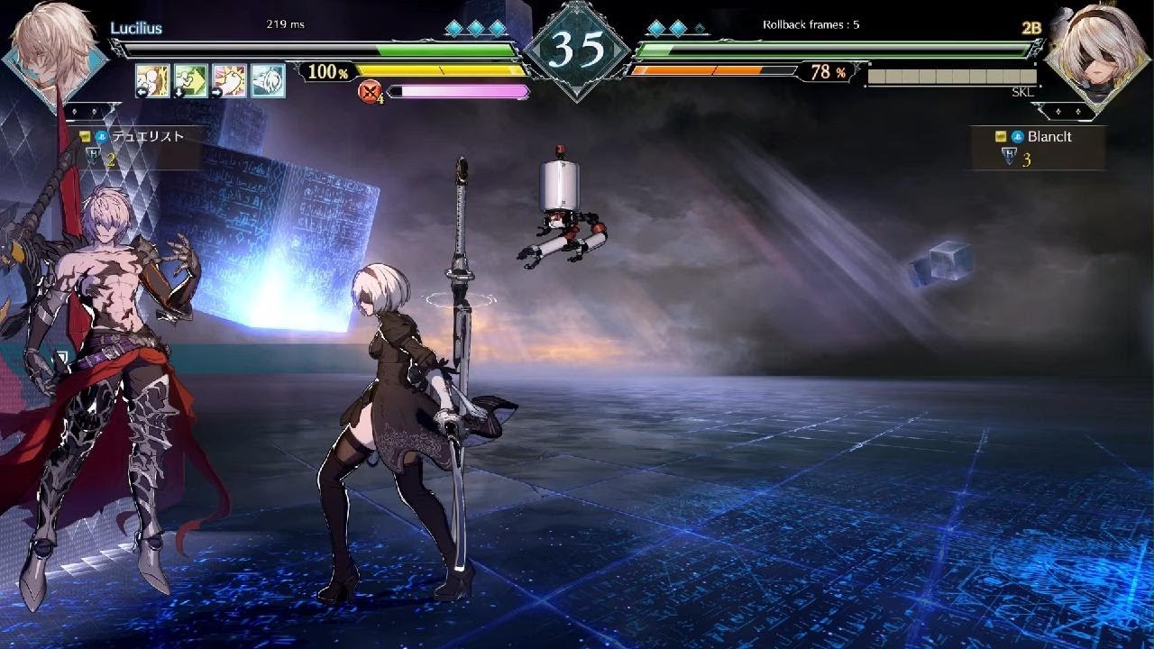 Granblue Fantasy Versus: Rising - 2B Match Exhibition 3 - YouTube