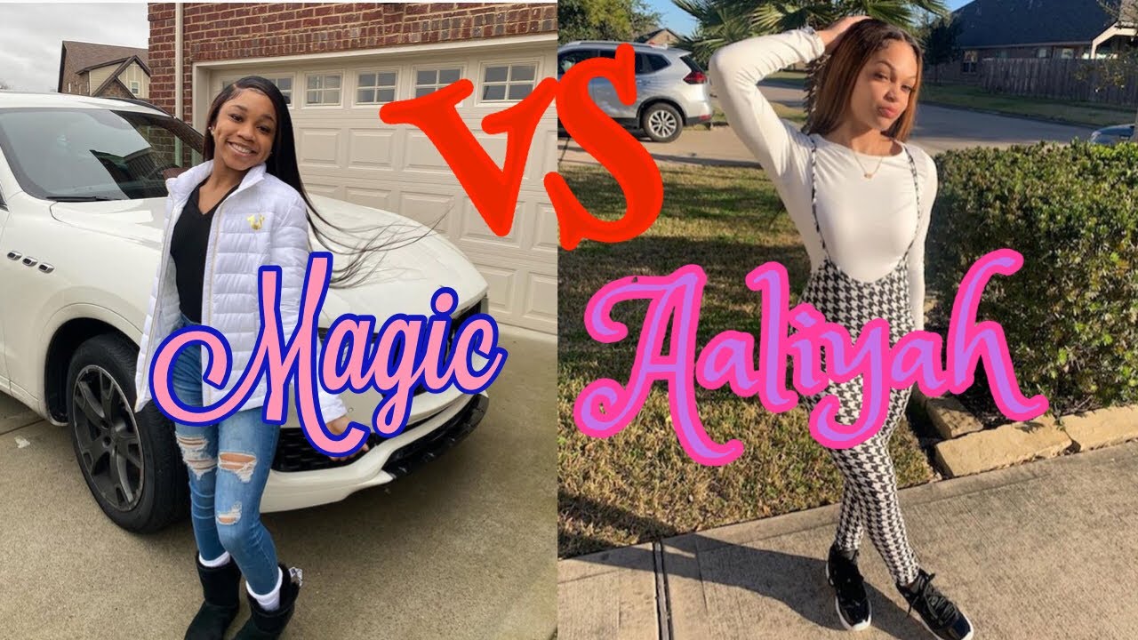 Badkid Aaliyah vs Magic Tiktoks - YouTube