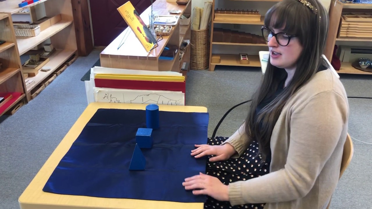 Geometric Solids - Cube, Cylinder, Square-Based Pyramid - YouTube