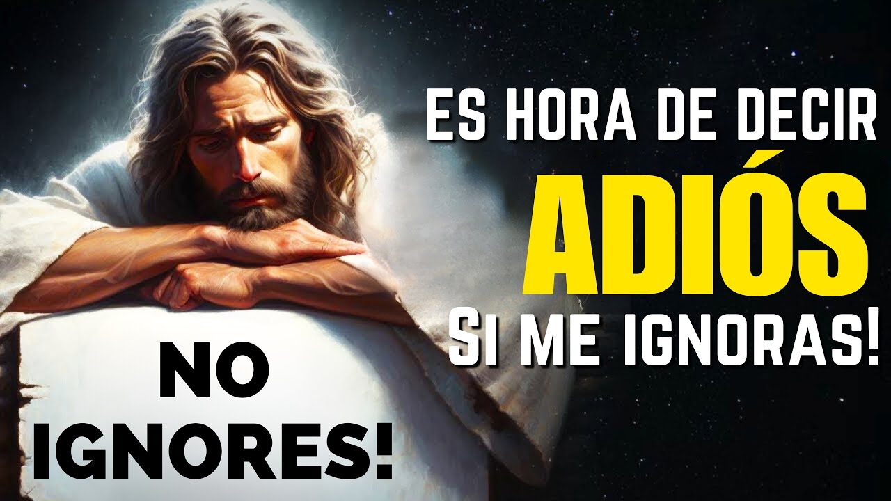 Dios dice Adiós si te saltas | Mensaje de Dios para ti hoy | Dios dice ...