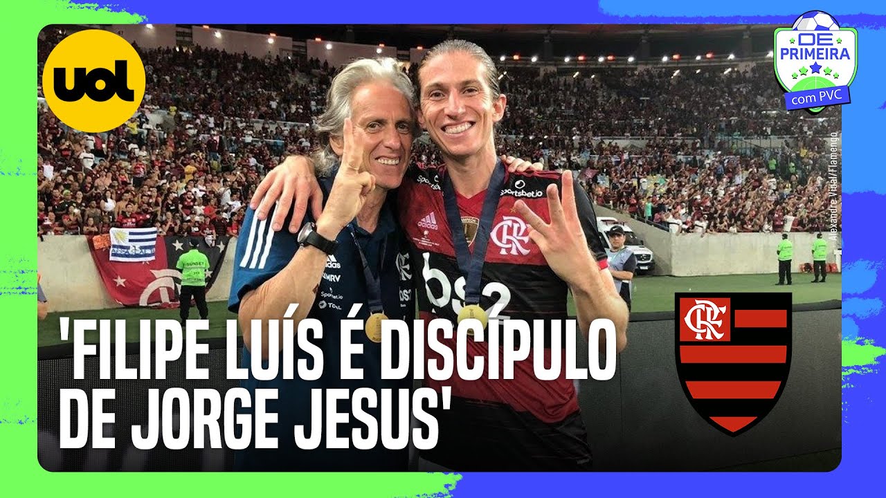 FLAMENGO: FILIPE LUÍS, QUE ASSUME O TIME, É DISCÍPULO DE JORGE JESUS; PVC E IGOR SIQUEIRA ...