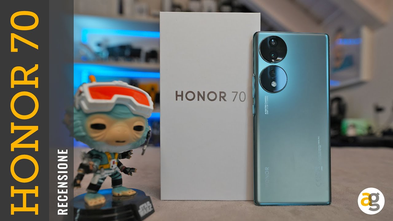 RECENSIONE HONOR 70 Superbatteria e grande equilibrio - YouTube