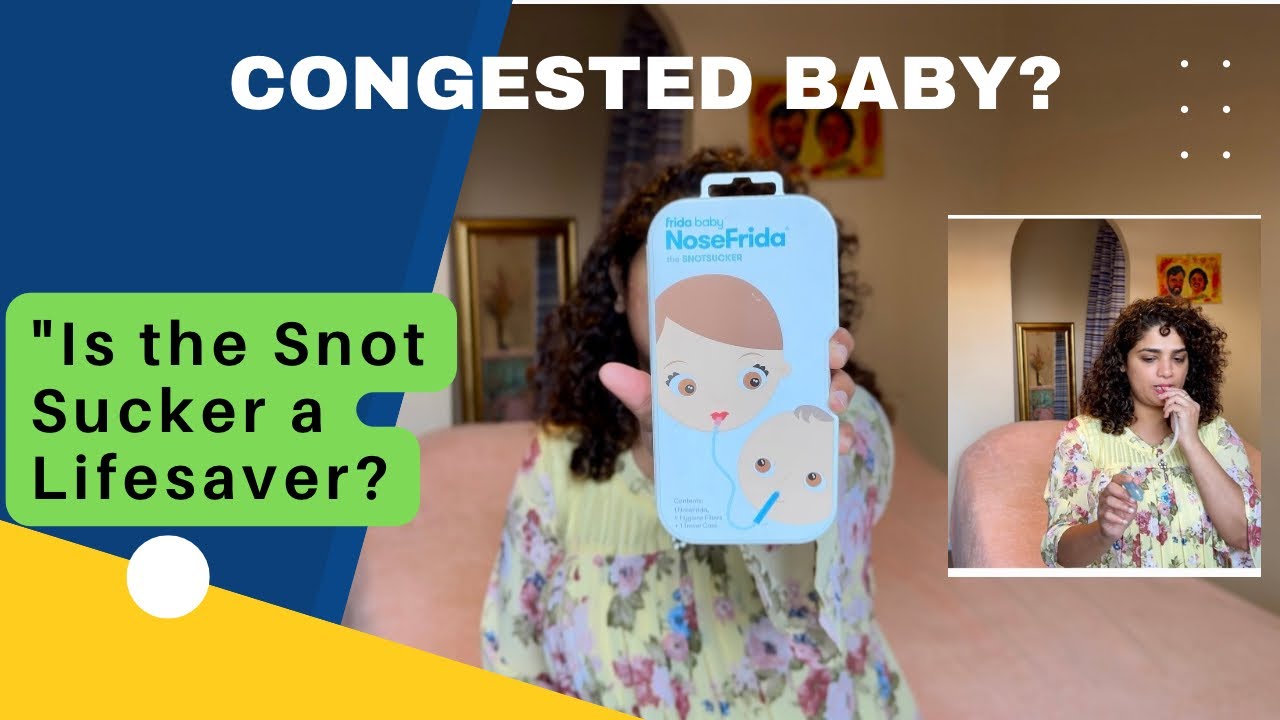 Is the Snot Sucker a Game-Changer for Baby Care?/Baby's Congestion ...