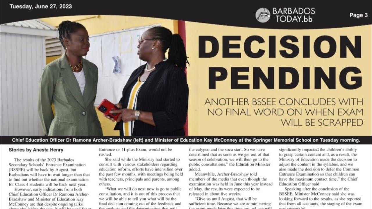 Barbados. The Education System. This is what you should know about the ...