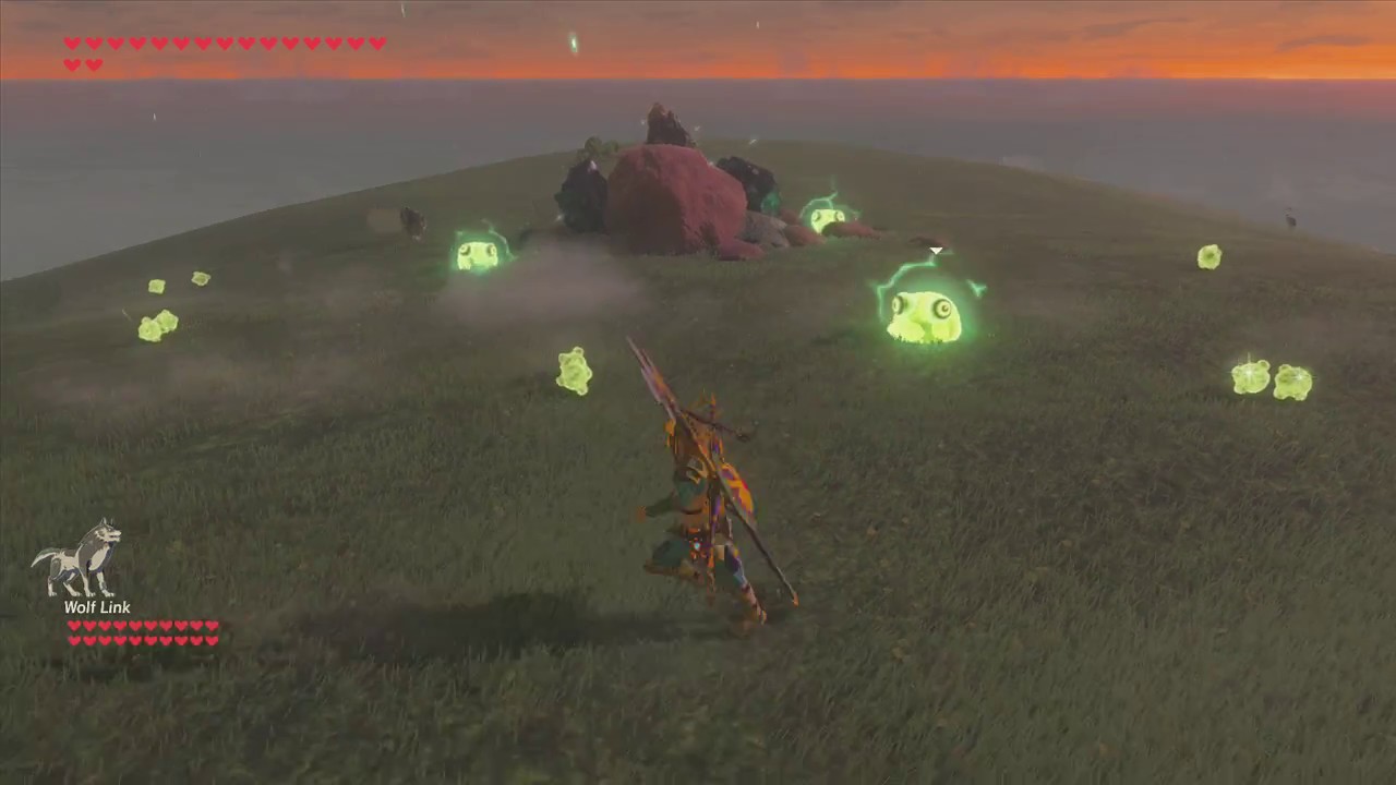 BotW Wolf Link's Special Attack - YouTube