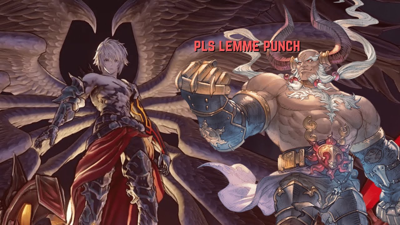 GBF Relink: A buff man trying to punch Lucilius (The Final Vision ...