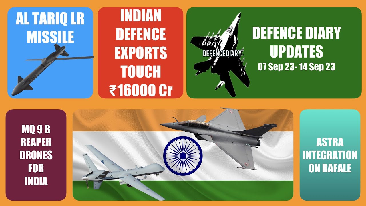 Defence Diary updates 07 Sep 23 to 14 Sep 23 - YouTube