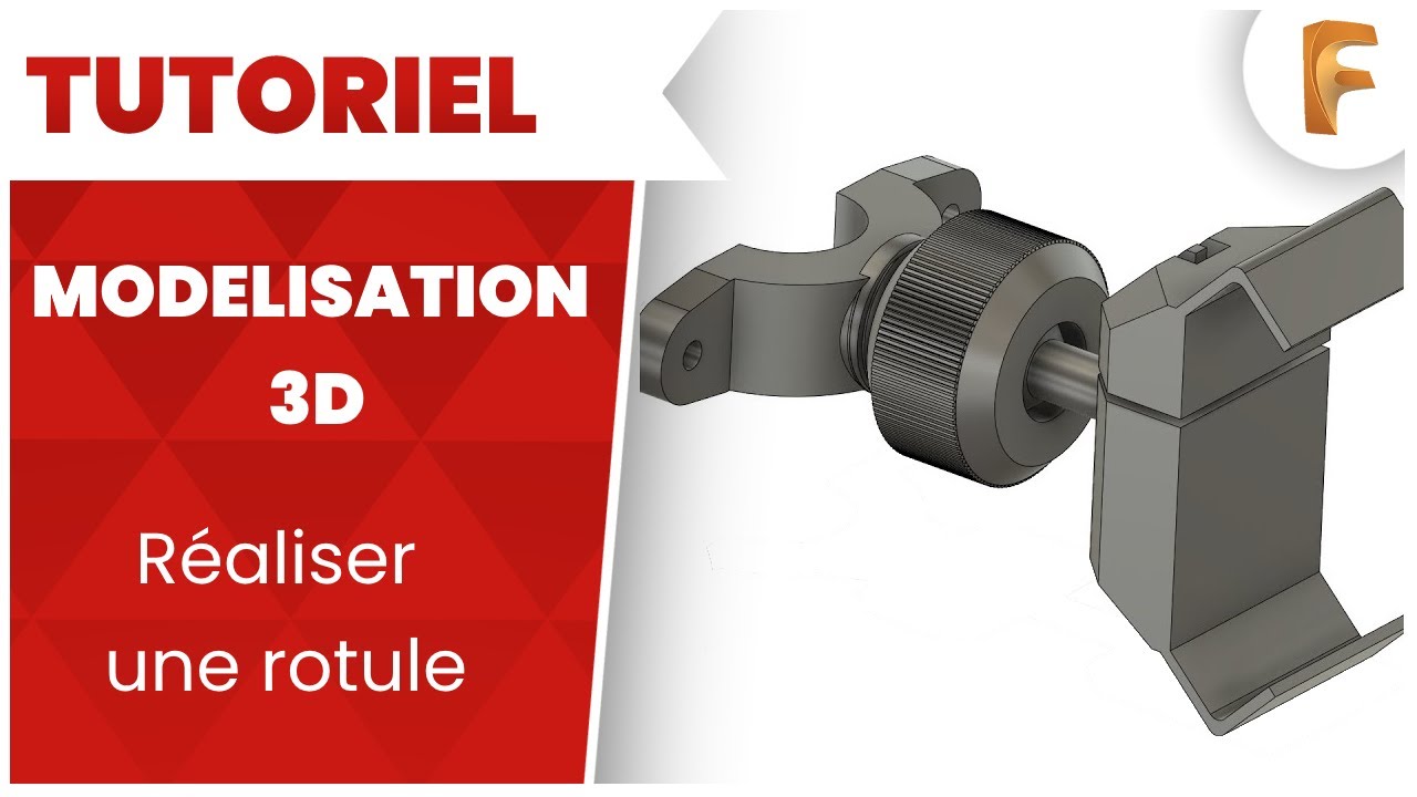 Réaliser une rotule et un moletage [FUSION 360] - YouTube