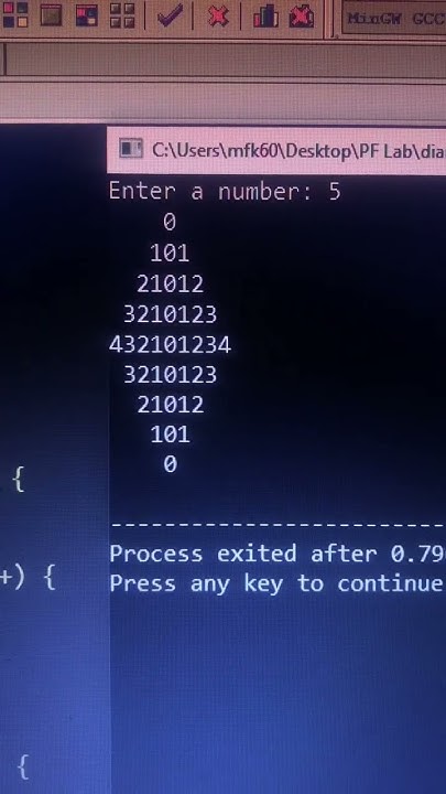 number diamond c++#coders #codelife #codemasters #codinglife #codingninja #code #coderstokyo # ...