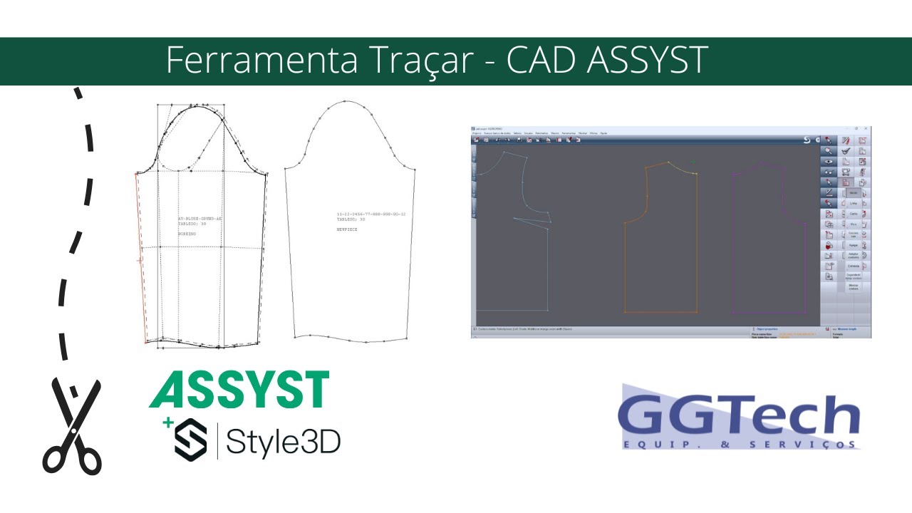 CAD ASSYST - EP 3 - FERRAMENTA TRAÇAR - YouTube