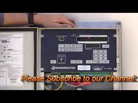 How to set up ET on a Rainmaster Eagle Controller - YouTube