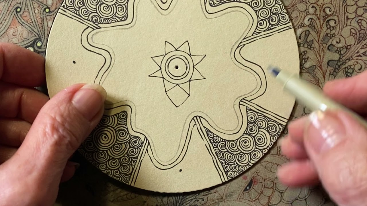 Zentangle Project Pack No. 16 - The 12 Days of Zentangle 2021 - Day 12 ...
