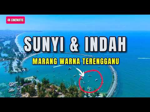 Keindahan Tersembunyi Jeti Marang & Pantai Seberang Marang | 4K Cinematic Drone