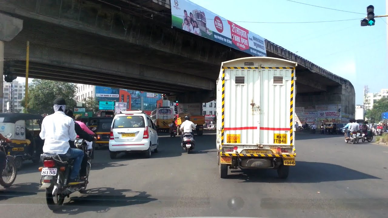Time-Lapse 103 I Drive from Kartaj Chowk to Navle Bridge I Katraj-Dehu ...