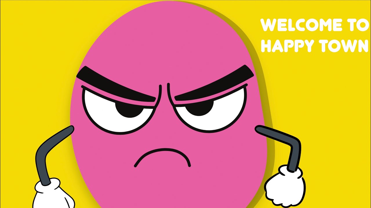 Welcome to Happy Town, a story about expressions - YouTube