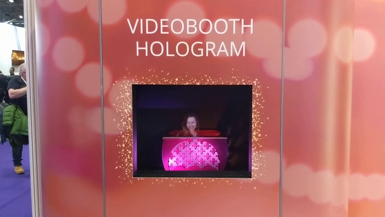 Example Hologram Photo Booth on Exhibition Stand - YouTube