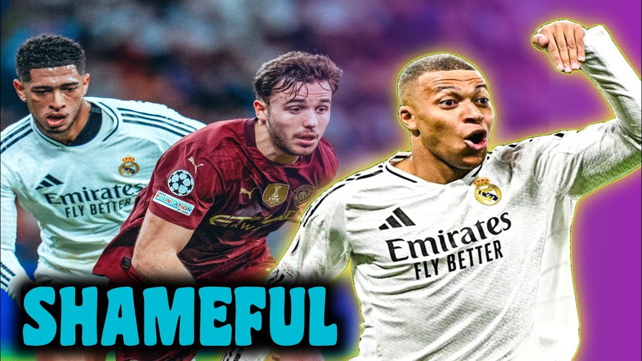 This is embarrassing from Man City, RMA v MCI, UCL - YouTube