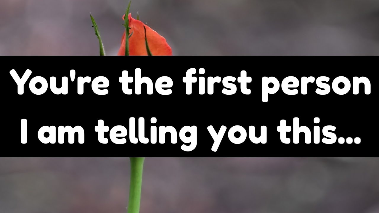 DM to DF ️ Love Letters 💌 // You're the first person I am telling you ...