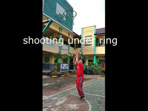 Shooting Under Ring Bola Basket - YouTube