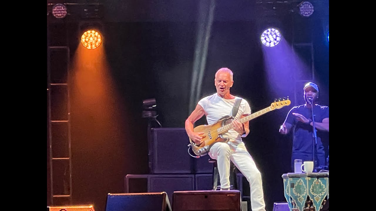 Sting Live - Walking on the Moon - So lonely - No Woman No Cry - Austin ...
