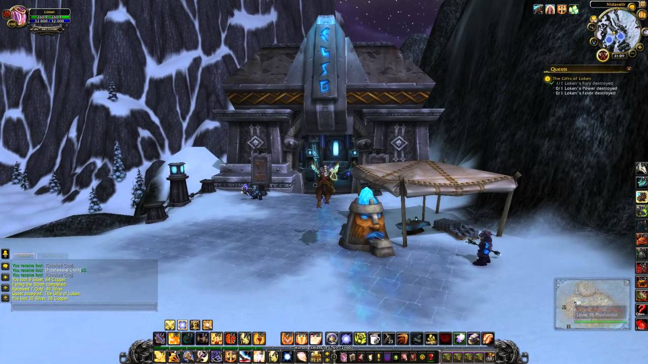 The Gifts of Loken Quest Playthrough - The Storm Peaks - YouTube