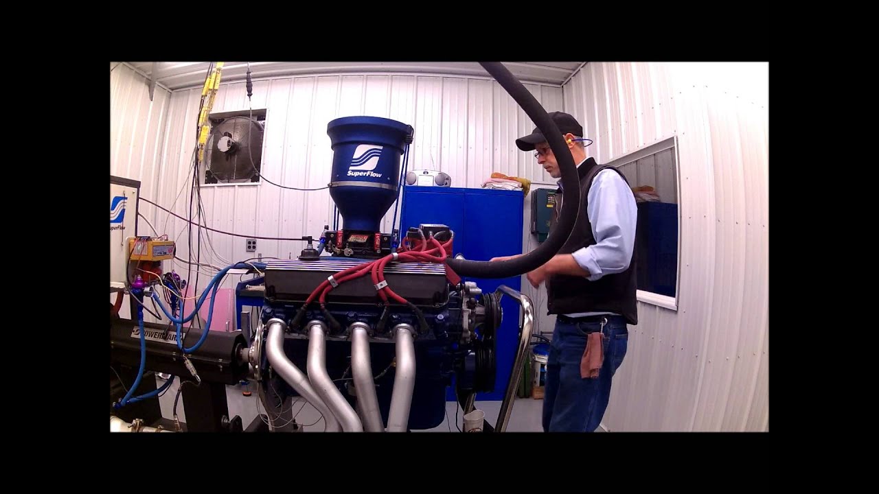 T&A Dyno Service runs Justin Burwell 460 Ford - YouTube