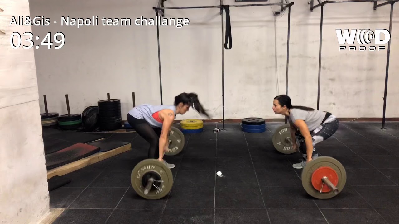 Ali&Gis - Wod 1 Napoli team challange - YouTube