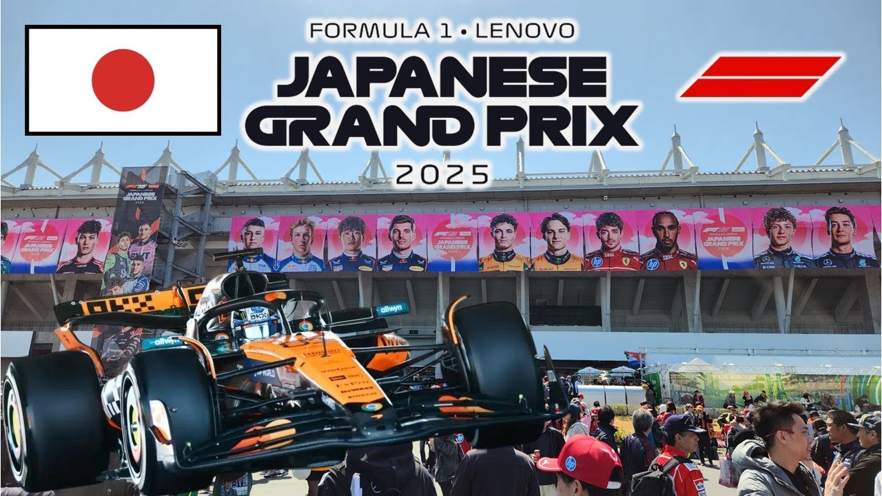 Japanese Formula one GP - Suzuka 2025 - (Gap Year Ep. 22) - YouTube