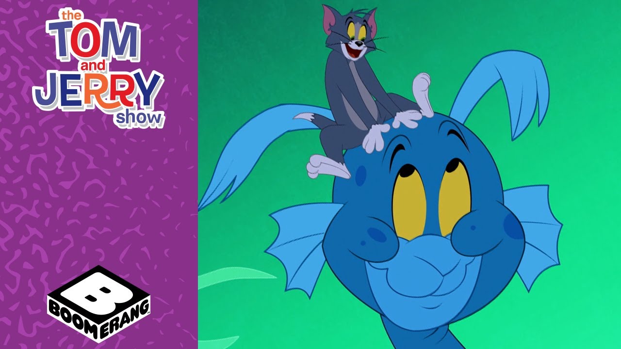 Tom Makes A Monster Friend! | Tom & Jerry Show | @BoomerangUK - YouTube