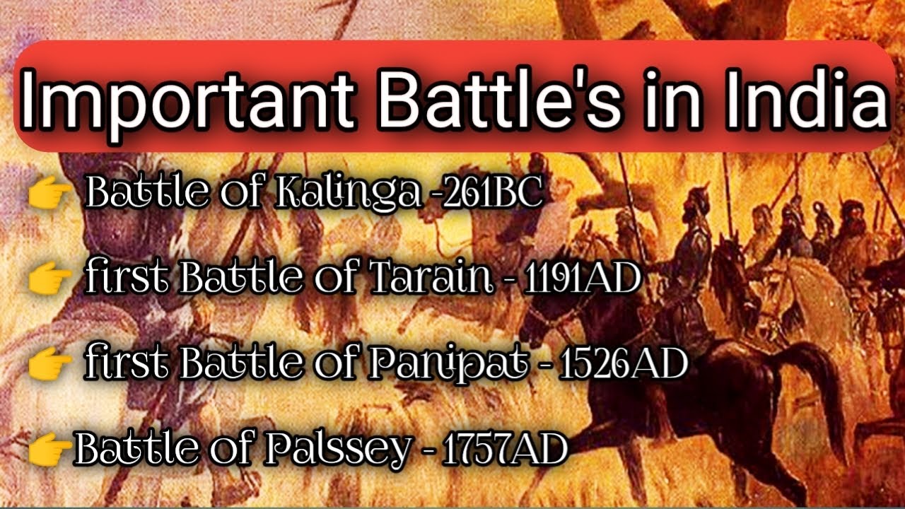 Important Battles In Indian History Indian History Gk Important important-battles-in-indian-history-indian-history-gk-important