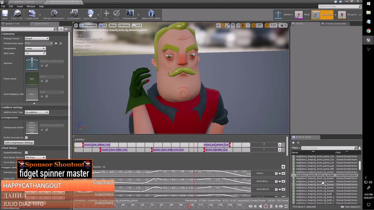 Hello Neighbor - The Neighbor Voice - YouTube