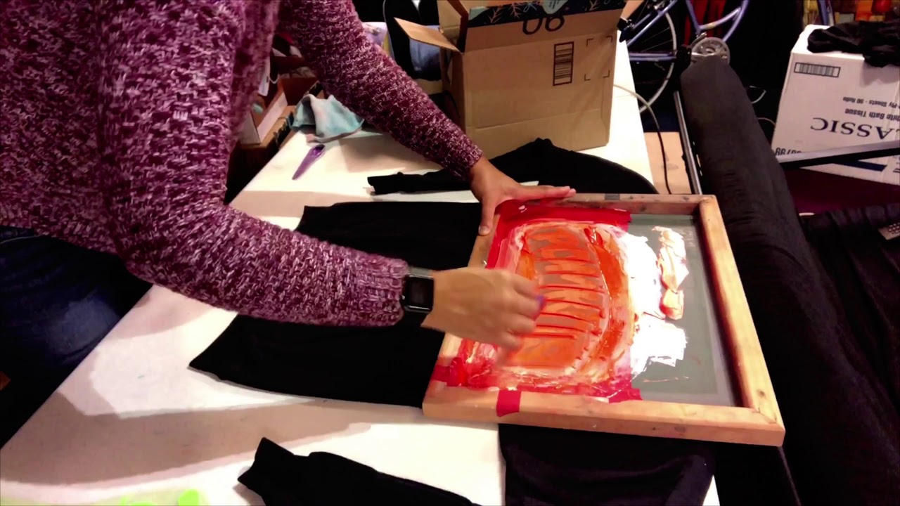 Custom Sweats | How to Screen Print | DIY Screen Printing - YouTube