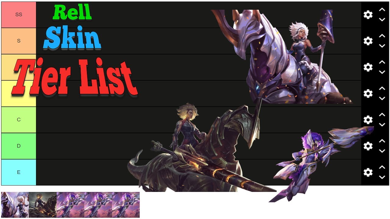 Rell Tier List Skin - YouTube