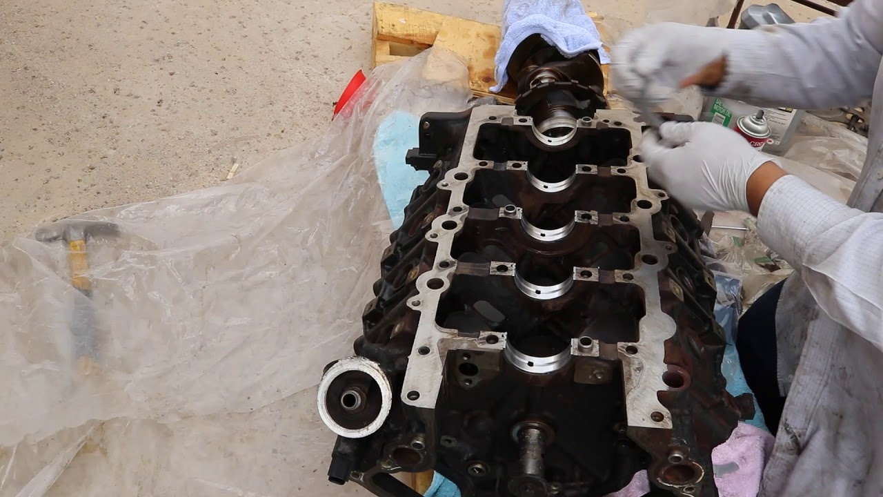 02 Dodge Ram 1500 Engine Rebuild. Reconstrucción de motor - YouTube