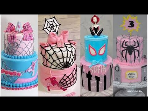 ️AMAZING SPIDER GIRL BIRTHDAY CAKE DESIGN IDEAS ️ - YouTube