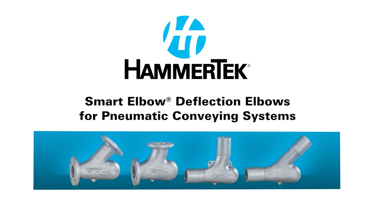 HammerTek Smart Elbow® Deflection Elbows for Pneumatic Conveying - YouTube